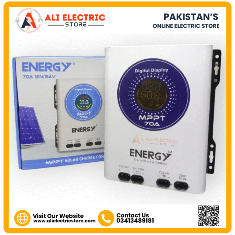 Energy MPPT Solar Charge Controller 70A (Hybrid Model) - Ali Electric Store